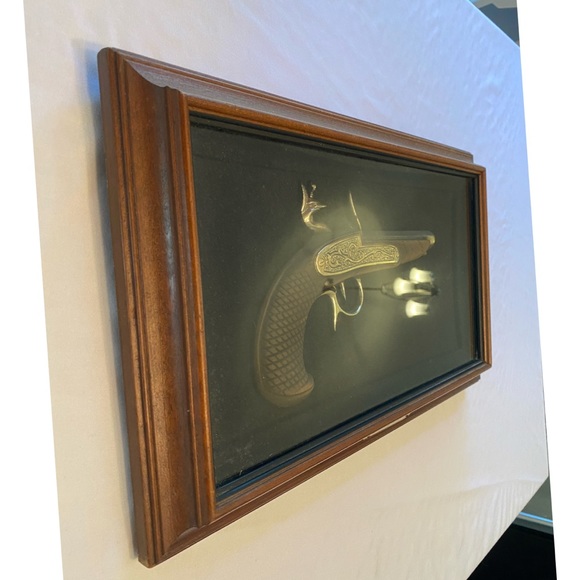Wall Decor | Vintage Turner Flintlock Shadow Box Pistol Display | Poshmark